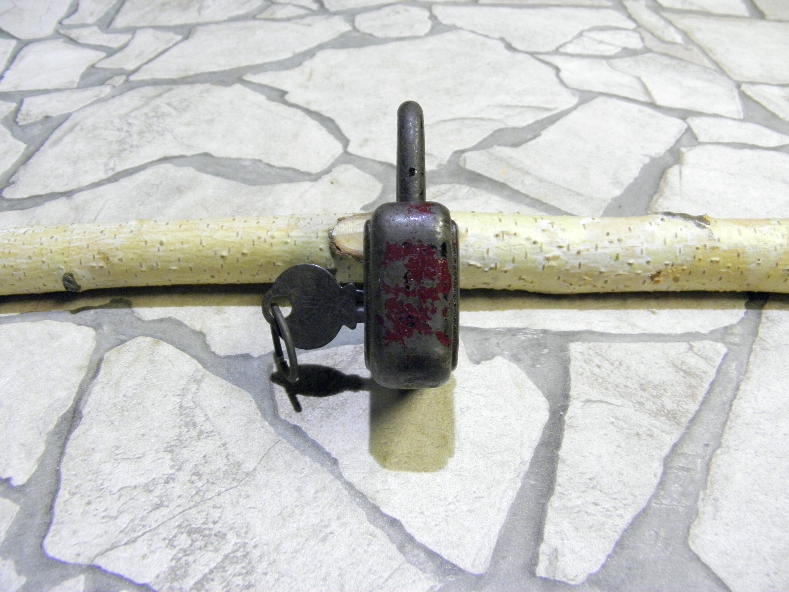 Vintage SUL Padlock With Key: German Metal Lock, Man Cave Decor - Etsy