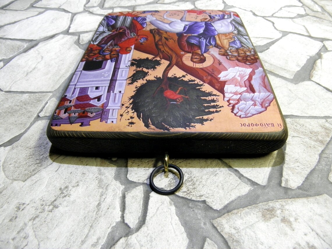 Byzantine Orthodox Icon Triumphal Entry Into Jerusalem Size - Etsy