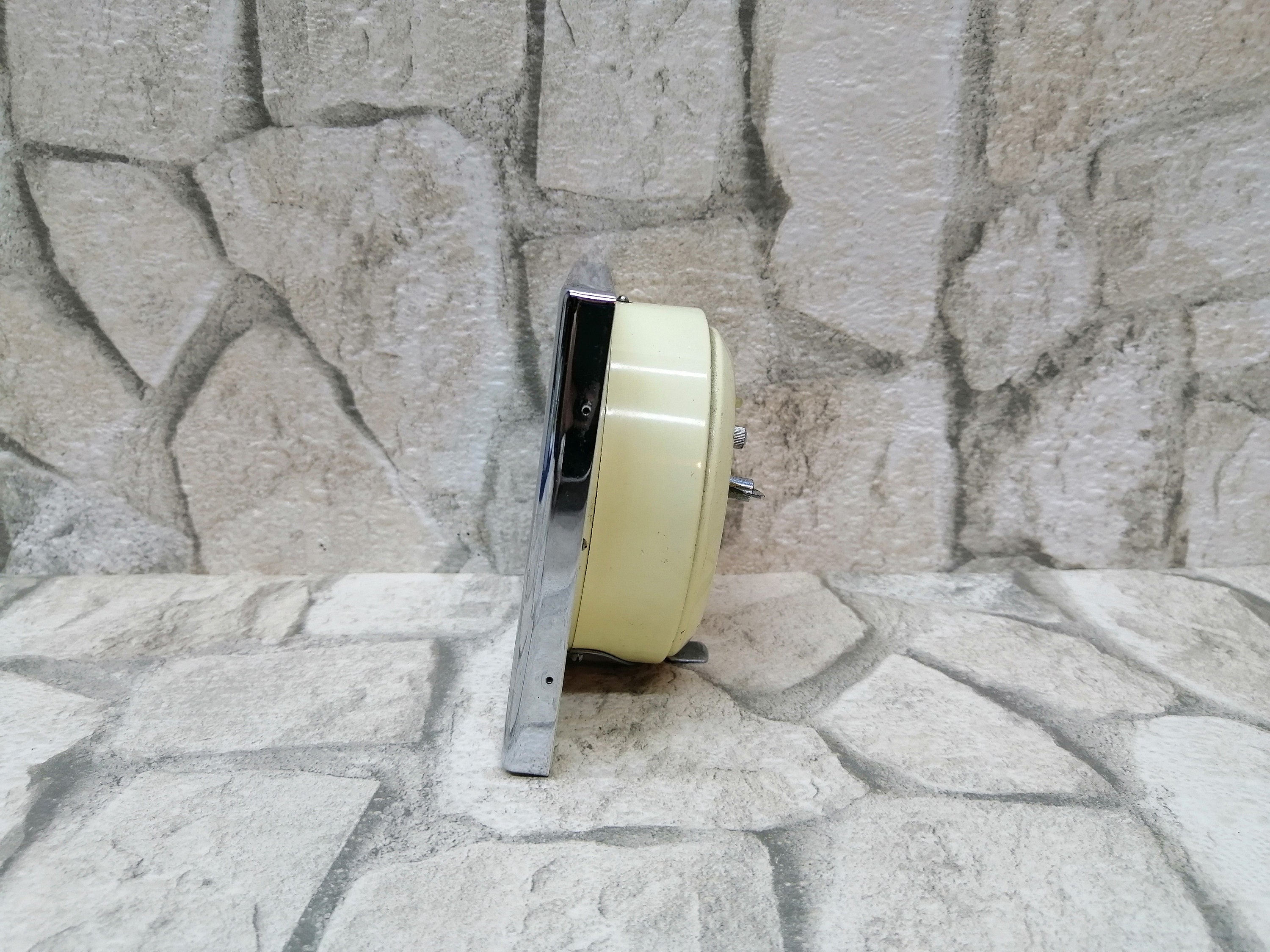 Vintage Diamond Alarm Clock China Clock Manual Alarm Clock | Etsy