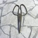 Vintage Primitive Hand-forged Iron Scissors Antique - Etsy