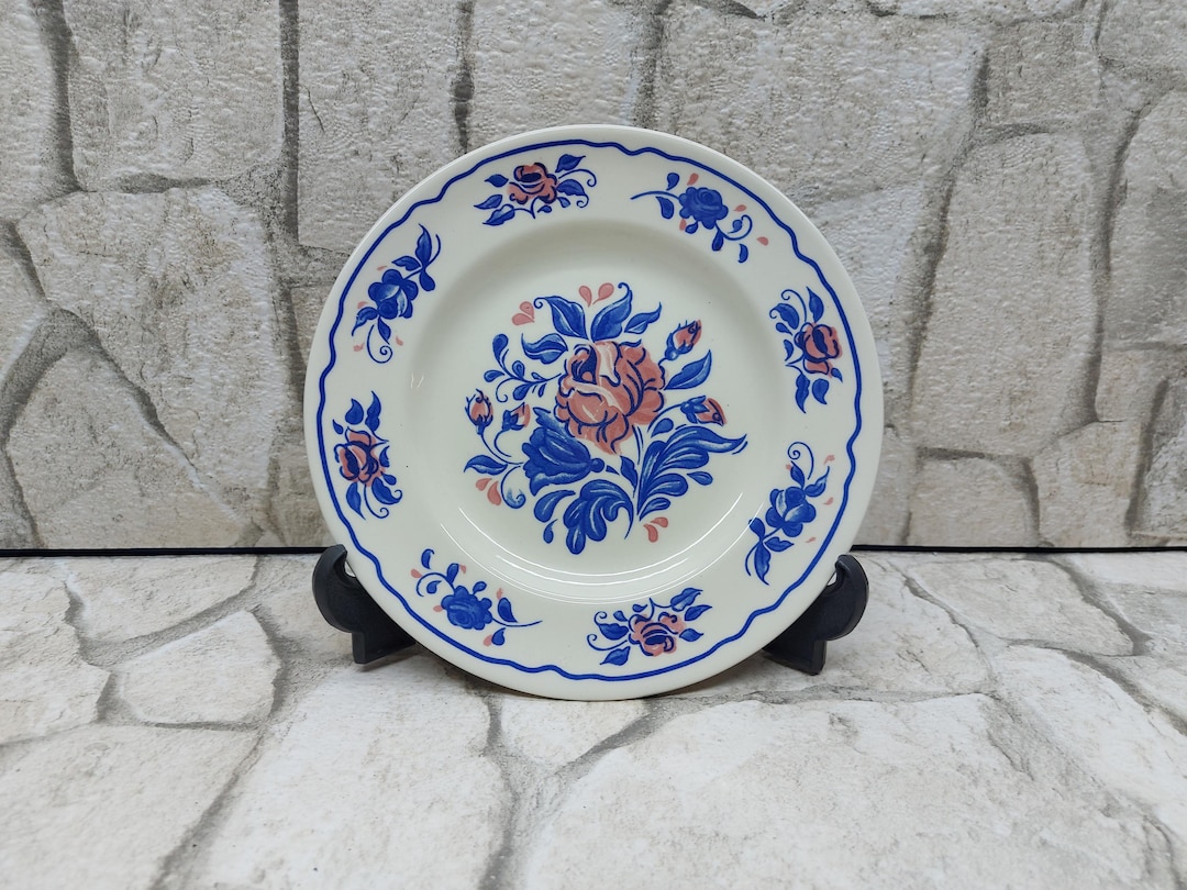 Vintage Porcelain Plate Eit England Plate Collectible Plate - Etsy