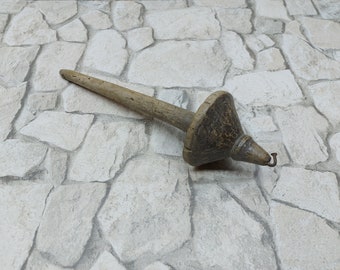 Antique Top Whorl Drop Spindle Wooden Spinning Wheel Drop - Etsy