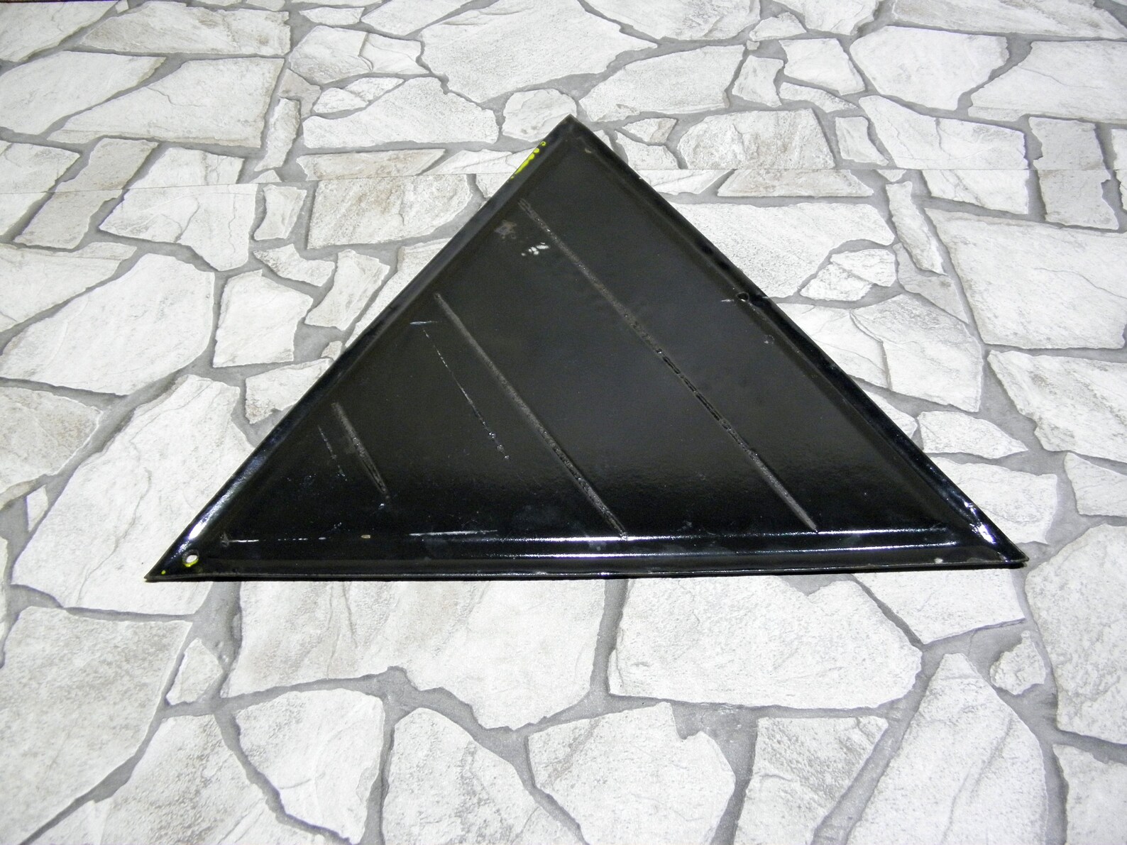 Vintage Enamel Sign Large 40 cm / 15.7in Beware High Voltage | Etsy