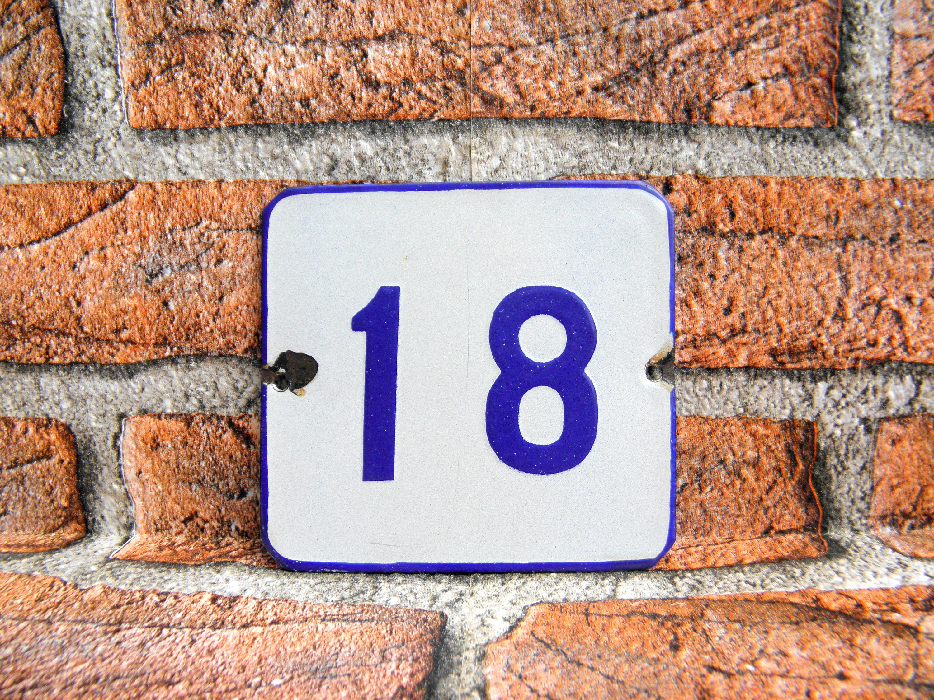 FREE SHIPPING Outdoor House Number Door Number 18 Address - Etsy Australia