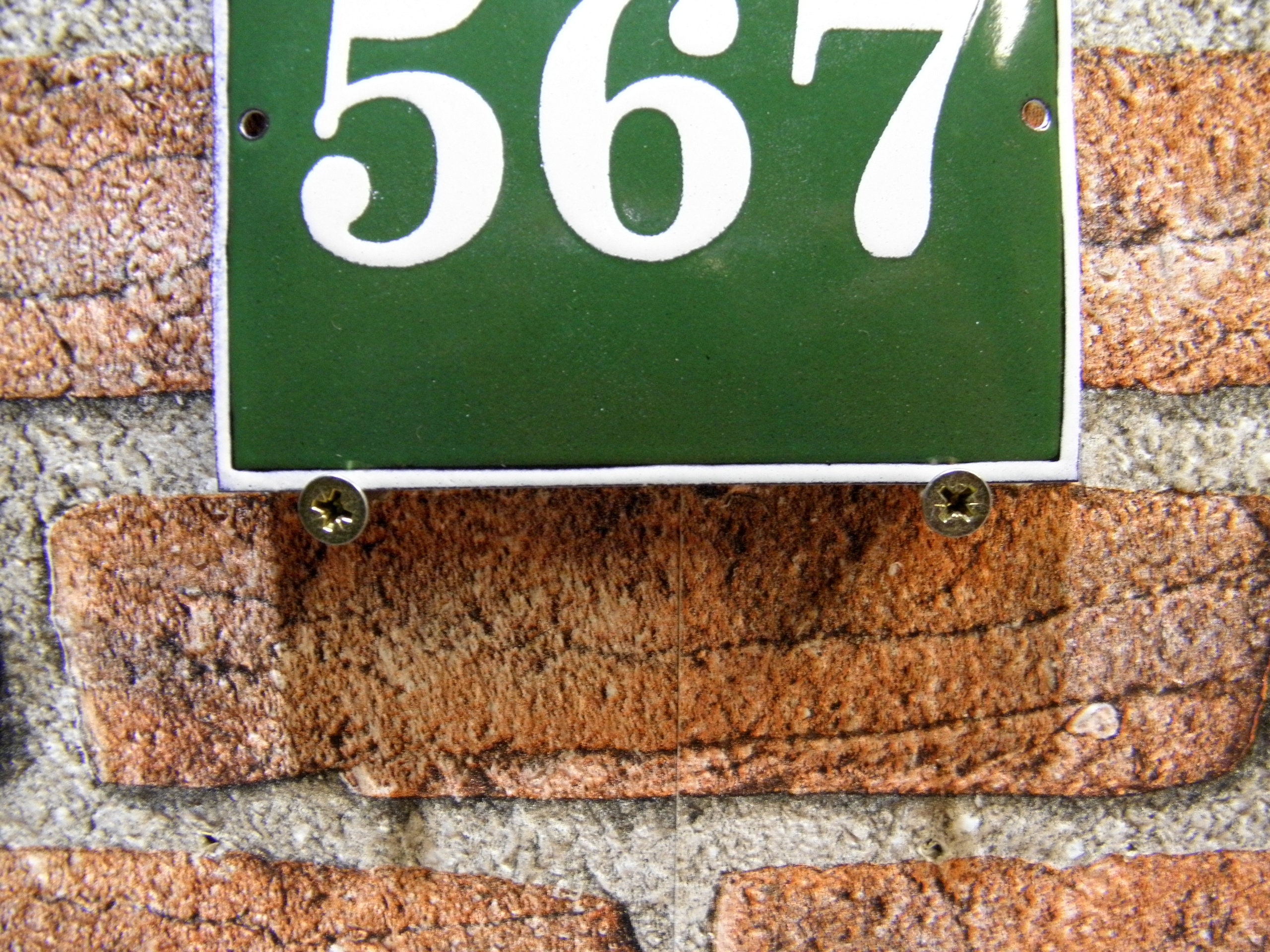 Address Number for House Vintage Sign House Door Number 567 - Etsy