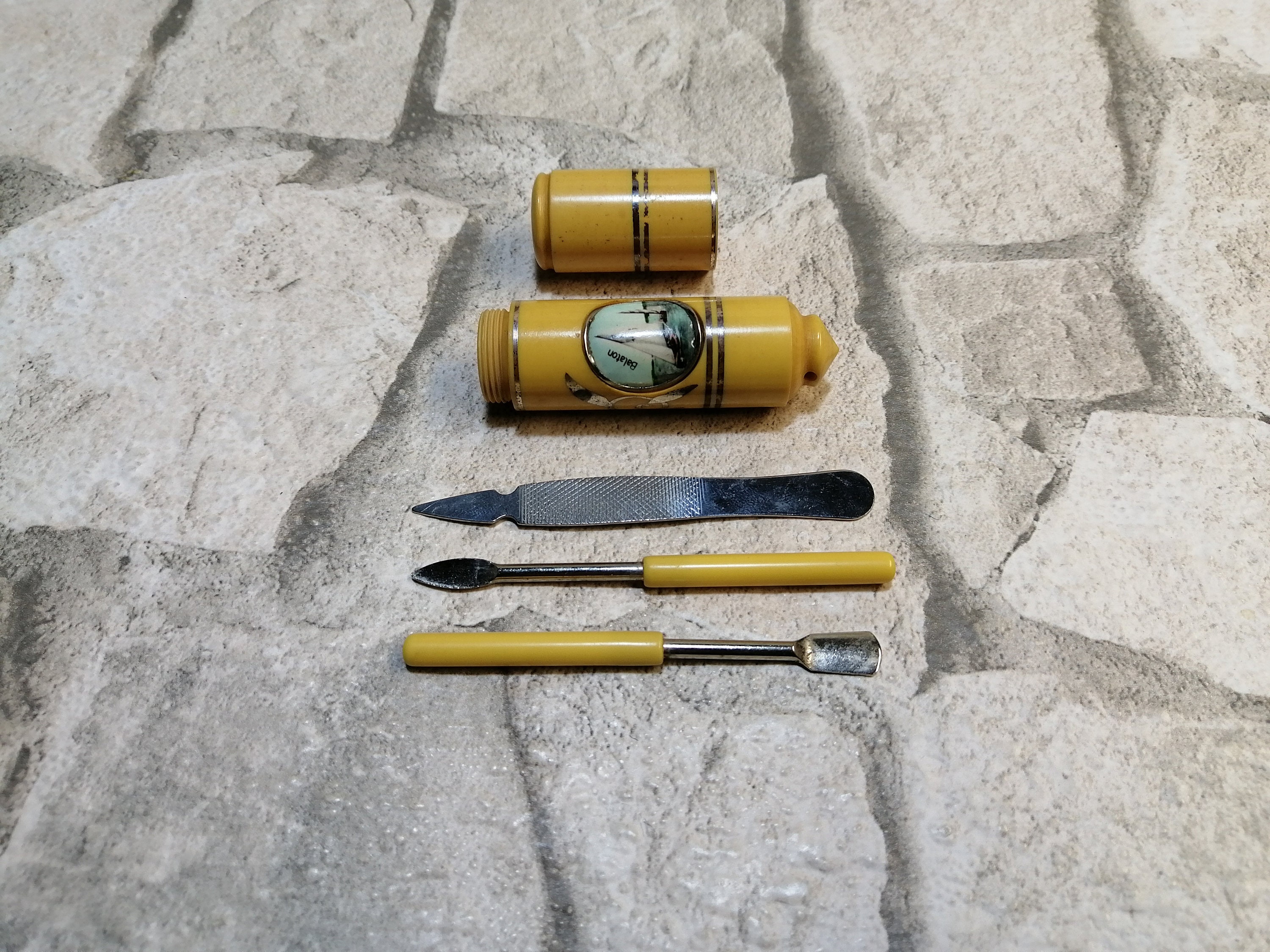 Vintage Bakelite / Manicure Tools Pocket Size / Kit Box of | Etsy