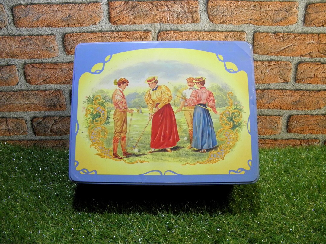 Extra Large Tin Box 12.6x9.8x5.5, ITALY Tin Container by BATTISTERO, - Etsy
