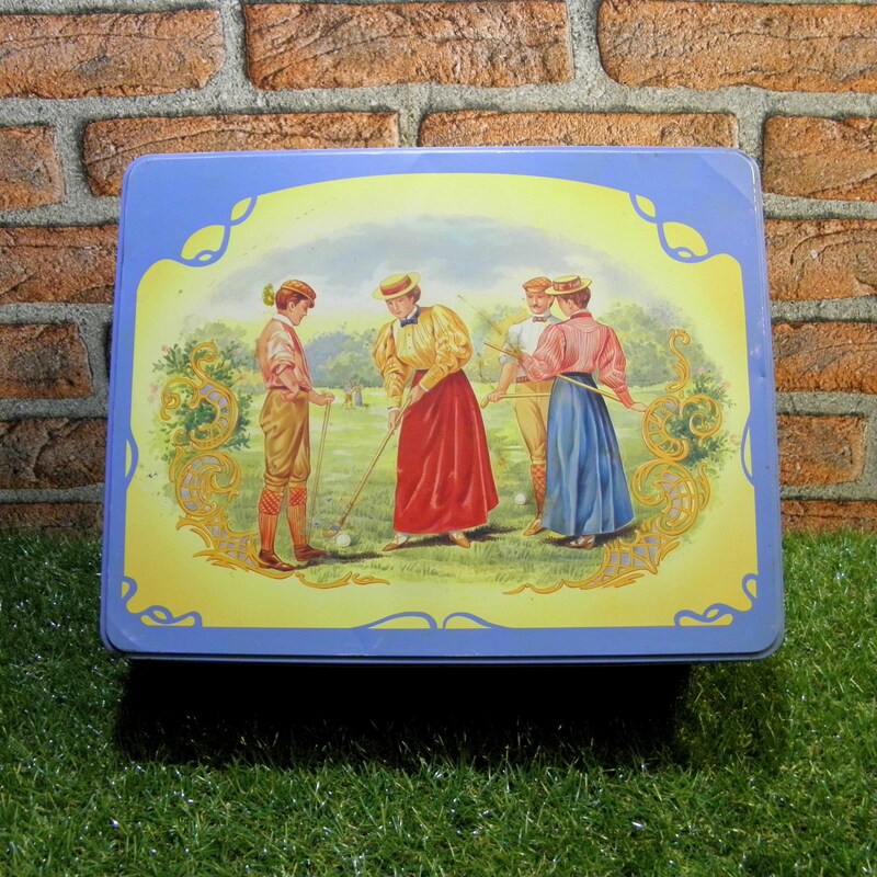 Large Tin Box - Etsy