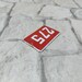 Vintage Enamel House Number 275: Red and White Metal Door Sign - Etsy