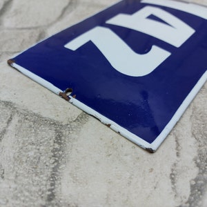 Vintage Sign House Door Number 142, Door Sign, House Plaque, Address ...