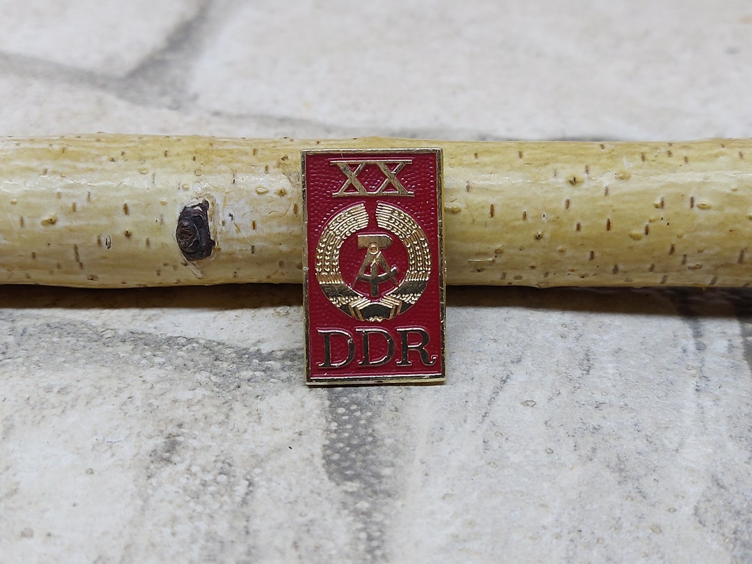 On Sale VINTAGE GDR Badge Old Badge 20 Years GDR Free Shipping With ...