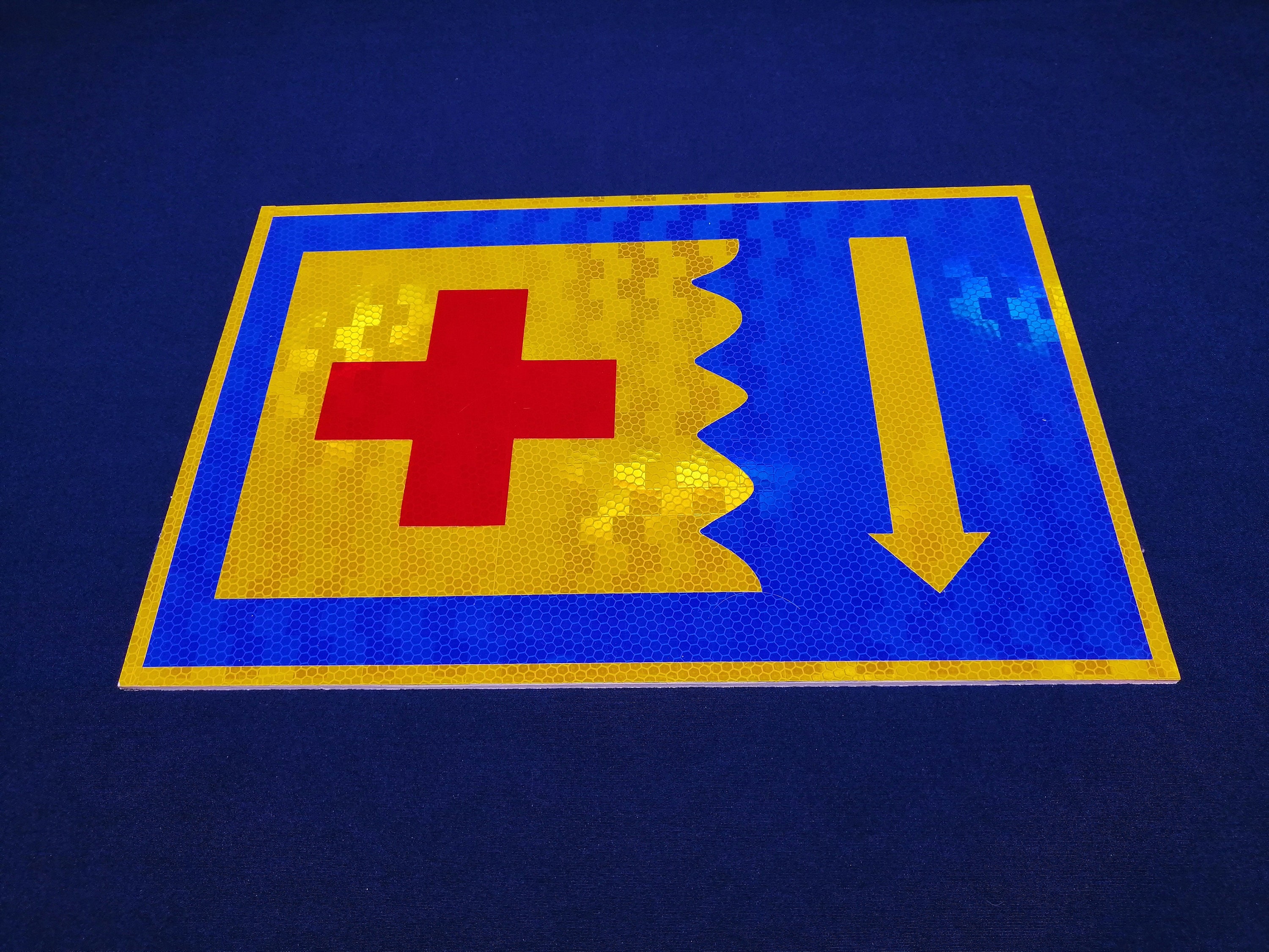 Vintage PLASTIC Sign Red Cross First Aid Station Sign - Etsy