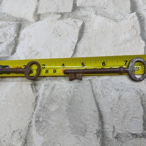 Old Door Keys, Skeleton Keys Lot of 6, Steampunk Keys 6 Pieces ...