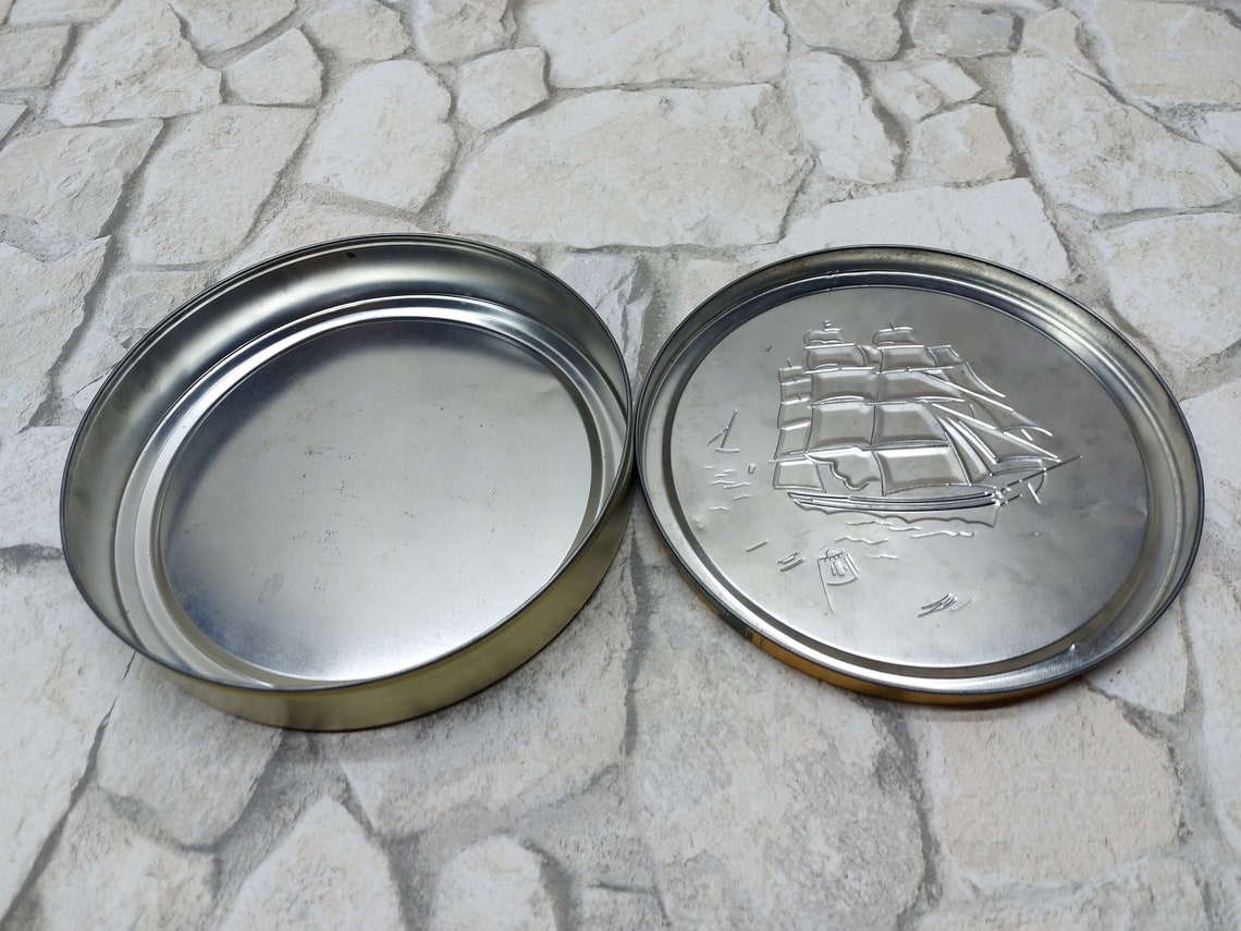 Vintage Tin Box Danish DENMARK METAL BOX Gorgeous Cookie Tin - Etsy