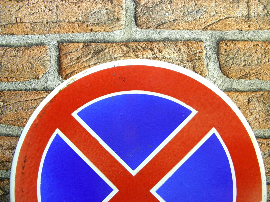 Rare Vintage Road Sign Enamel Sign School Teaching Sign | Etsy