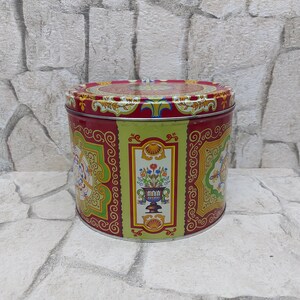 Vintage Swedish Biscuit Tin: Decorative Tea Storage - Etsy