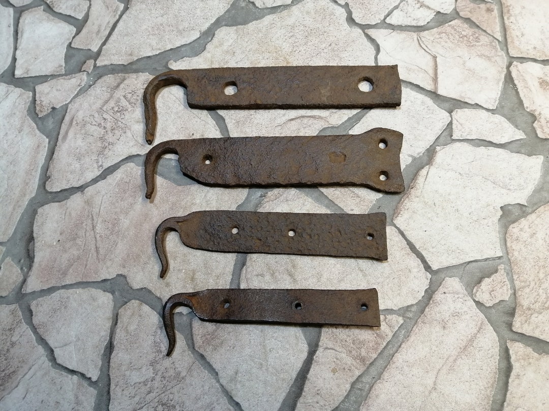 Vintage Antique Primitive 4pcs. Hand Forged Gate Lock, Latch, Shed ...