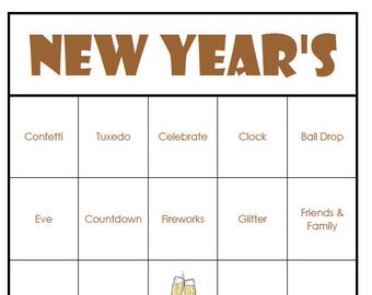 EASY PRINT Christmas Bingo Cards digital File 40 Cards | Etsy