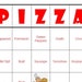 EASY PRINT Pizza Party Bingo Cards! (digital File) 40 Cards - Etsy