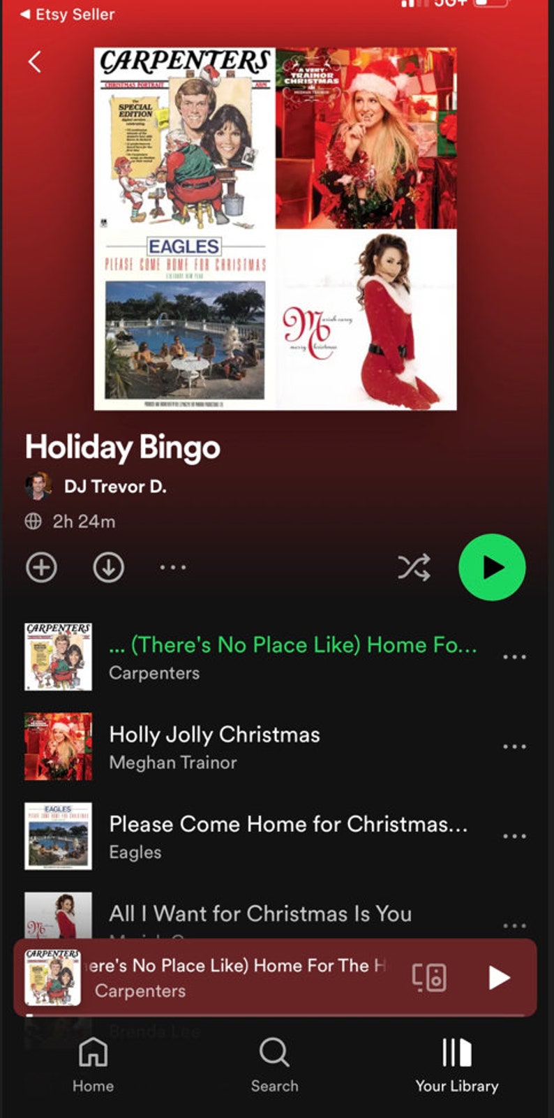 CHRISTMAS SONGS Bingo Cards digital File 80 Cards - Etsy