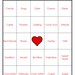 Valentine's Day Bingo Cards (digital File) 40 Cards - Etsy