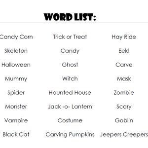 EASY PRINT Halloween Bingo Cards (digital File) 40 Cards - Etsy