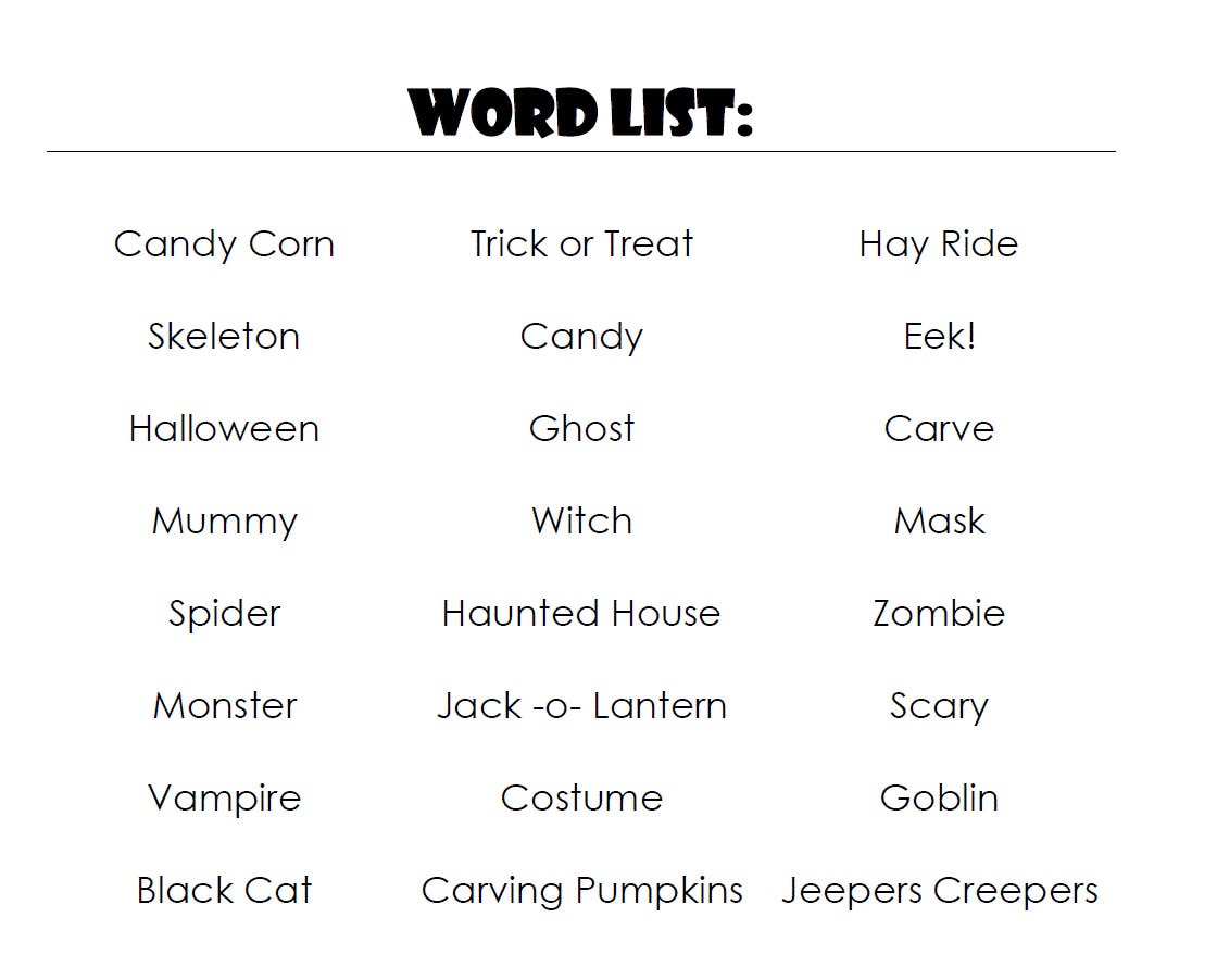 EASY PRINT Halloween Bingo Cards (digital File) 40 Cards - Etsy