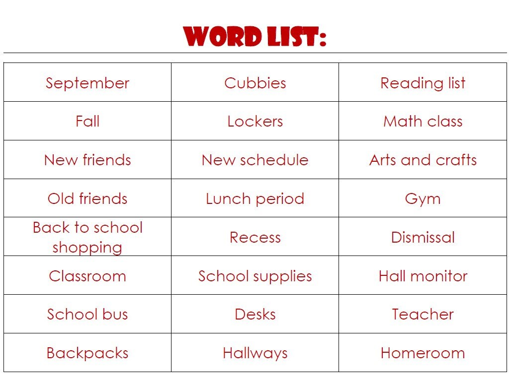 EASY PRINT Back to School Bingo Cards (digital File) 40 Cards - Etsy