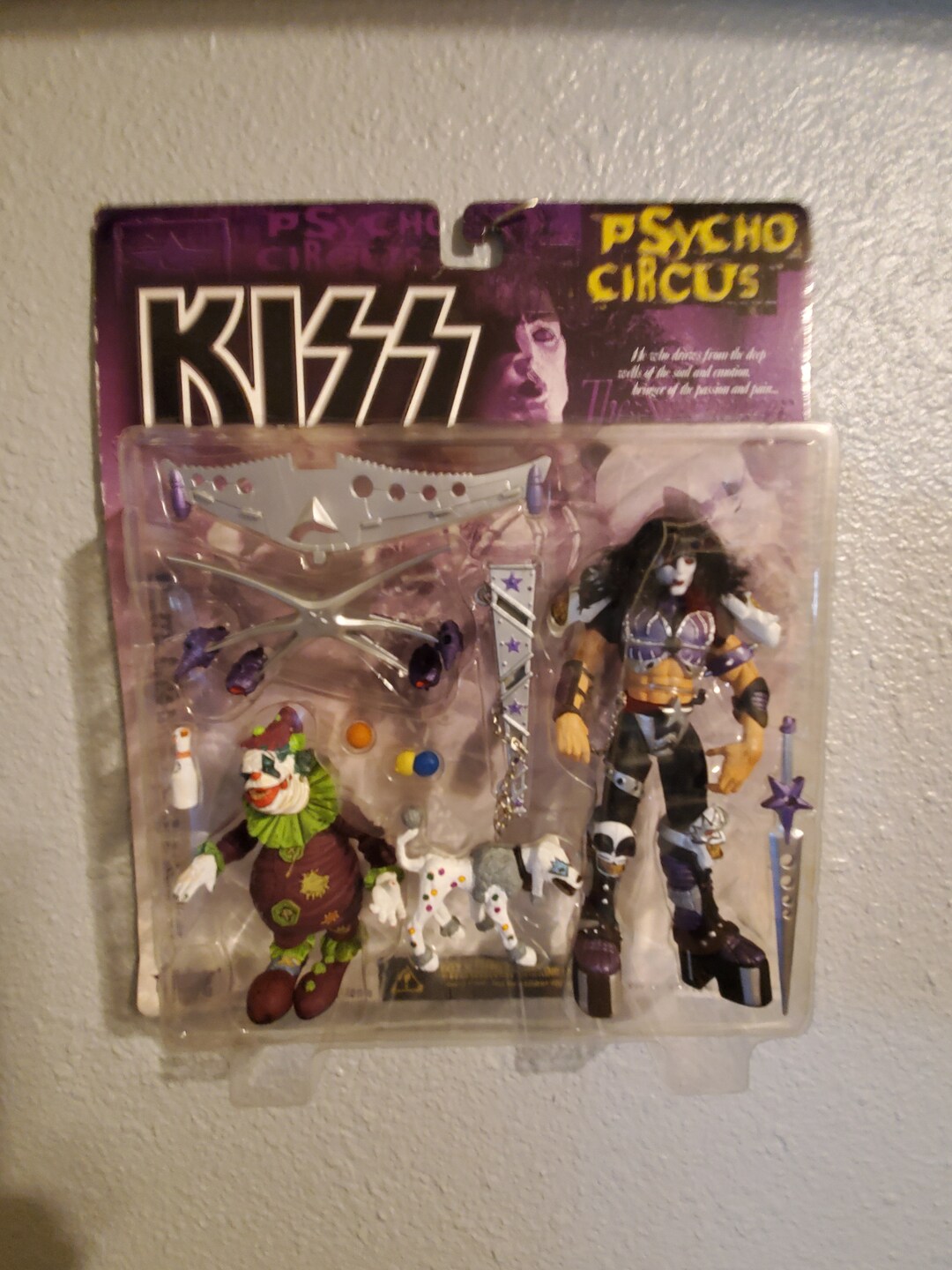 Vintage KISS Psycho Circus Action Figure Two Pack. Starchild, Paul ...