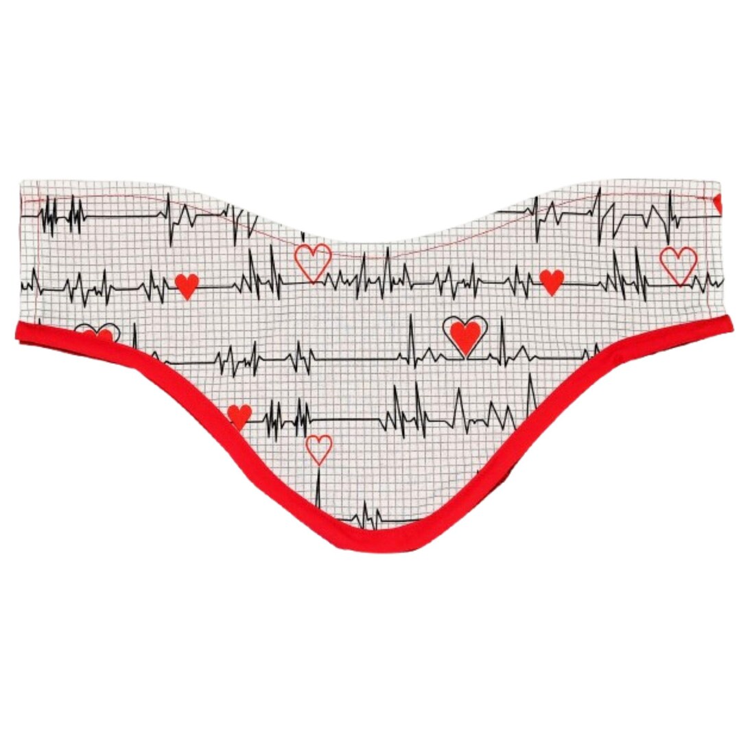 Heartbeat EKG Thyroid Shield Cover, Cardiac Lead Neck Guard - Etsy