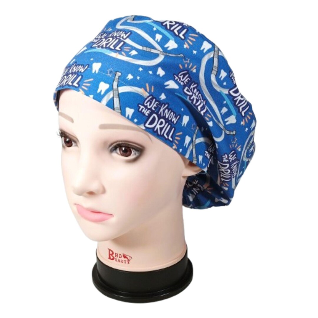 Dental Hygienist, Dentist Hat, Dental Assistant Scrub Cap, Women's Euro ...