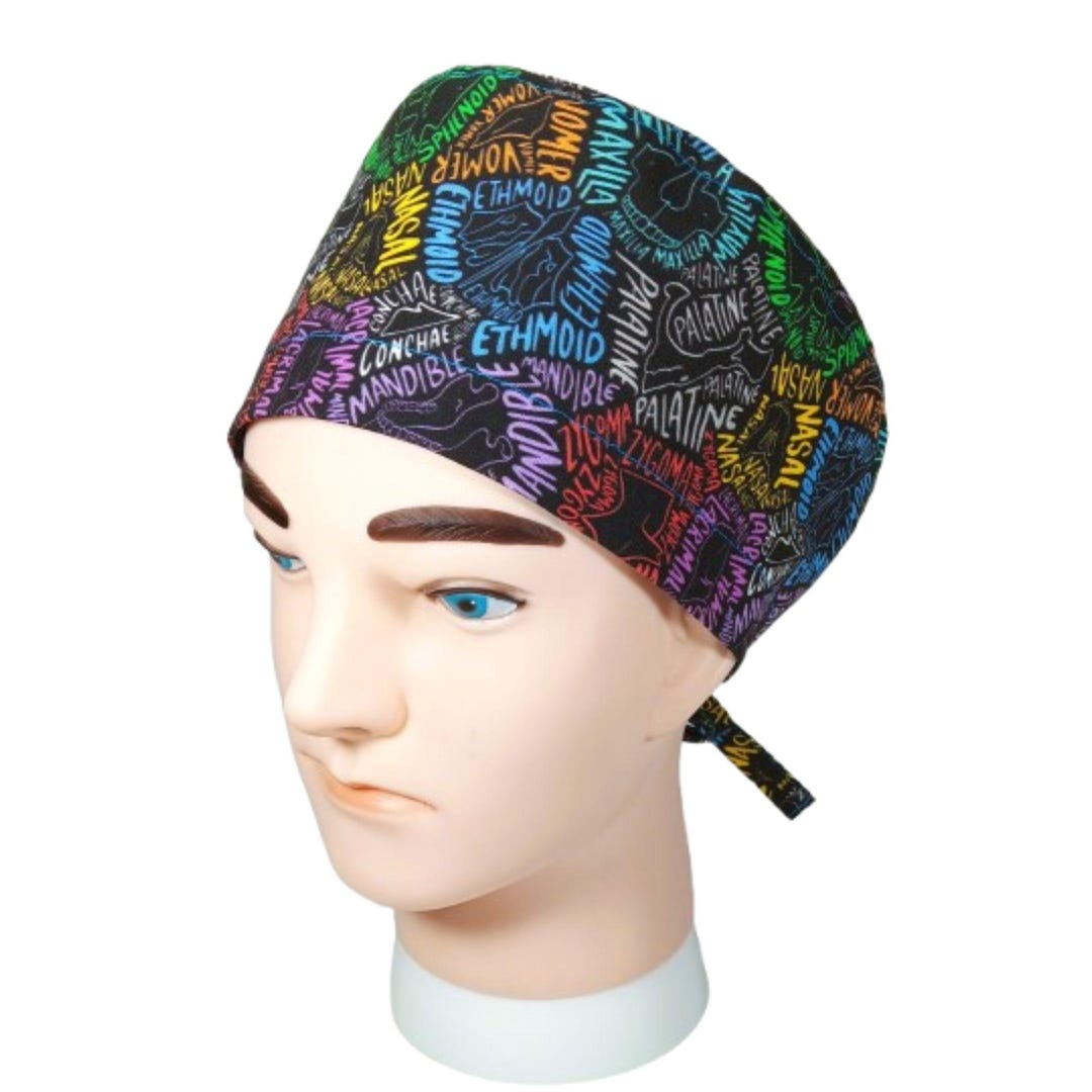 Maxillofacial Scrub Hat, Men's Tie Back, Women's Euro Style, OMF ...