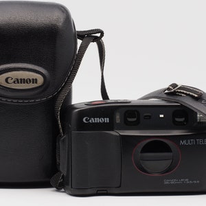 Canon Sure Shot Multi Tele 35mm Film Camera Full/half Frame _with Case ...