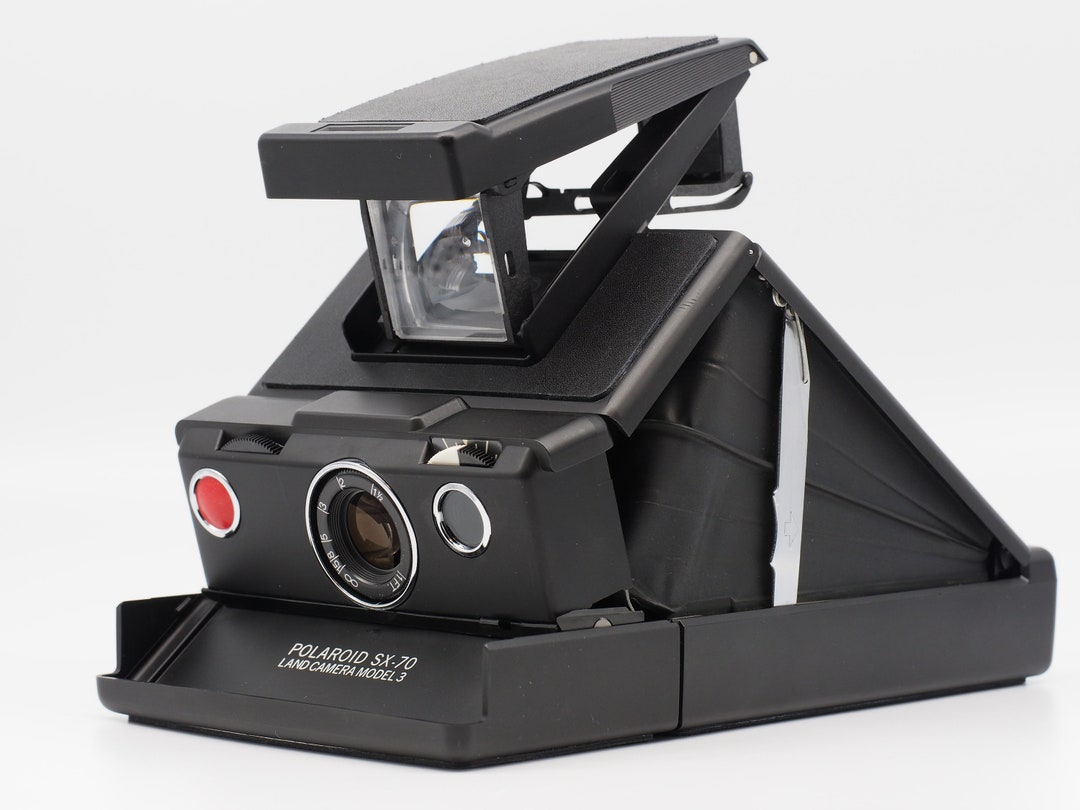 Vintage Polaroid SX-70 Model 3 Land Camera / TESTED -working / Re ...