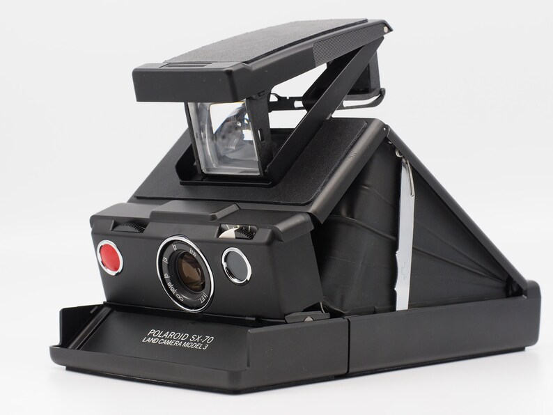 Vintage Polaroid SX-70 Model 3 Land Camera / TESTED -working / Re ...