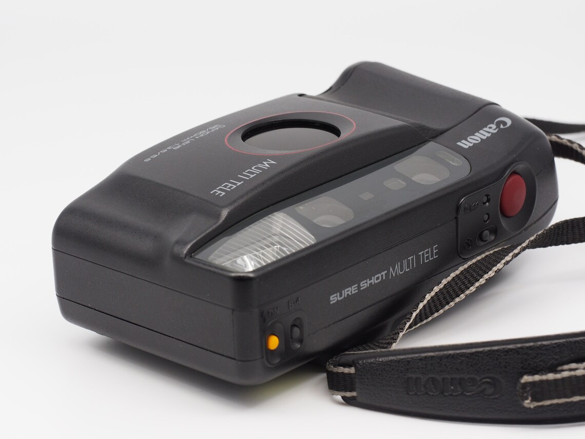 Canon Sure Shot Multi Tele 35mm Film Camera Full/half Frame _with Case ...
