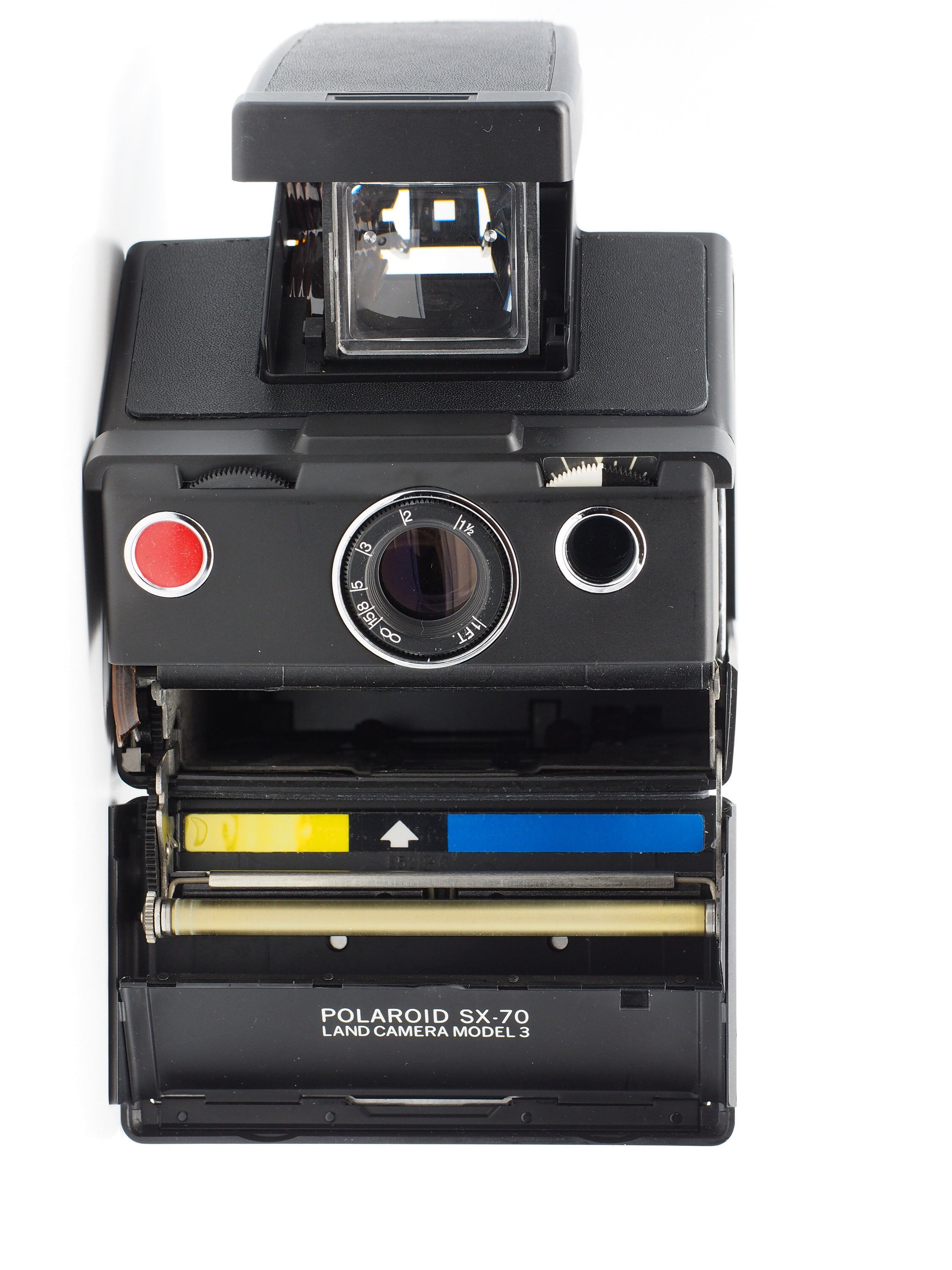 Vintage Polaroid SX-70 Model 3 Land Camera / TESTED -working / Re ...