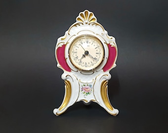 Lindner Porcelain Clock - Etsy