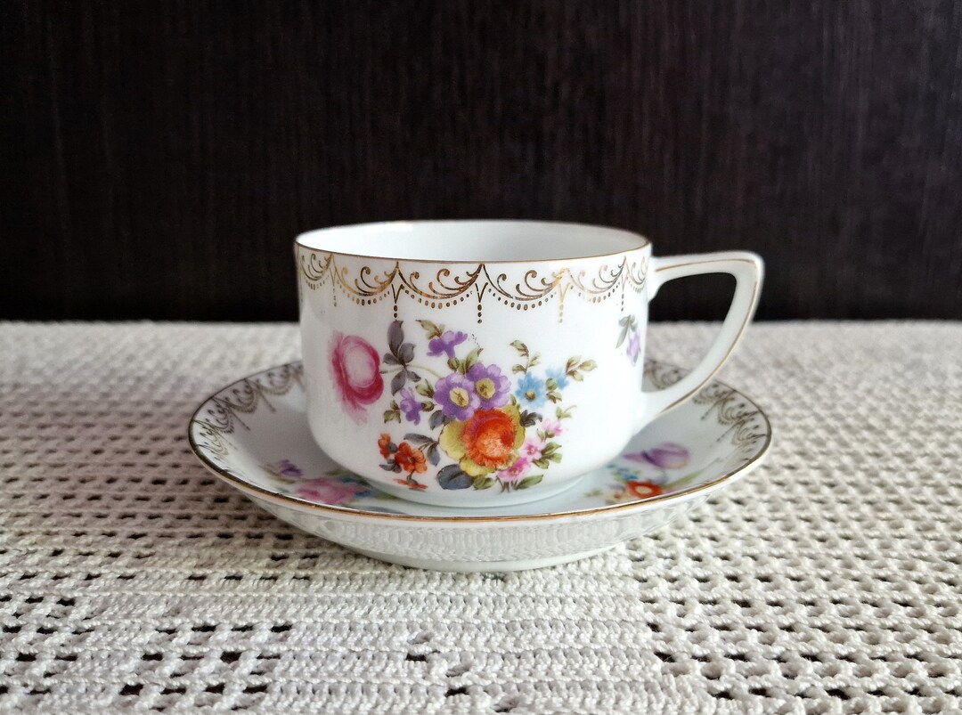 1900s Rosenthal RC Teacup Duo - Translucent Fine Porcelain - 100 Years ...