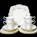 1933 1939 Rare Paragon Tea Set Antique English Porcelain Polka Dot Hand ...