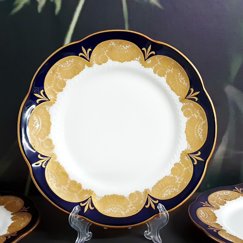 Cobalt Blue Plate - Etsy