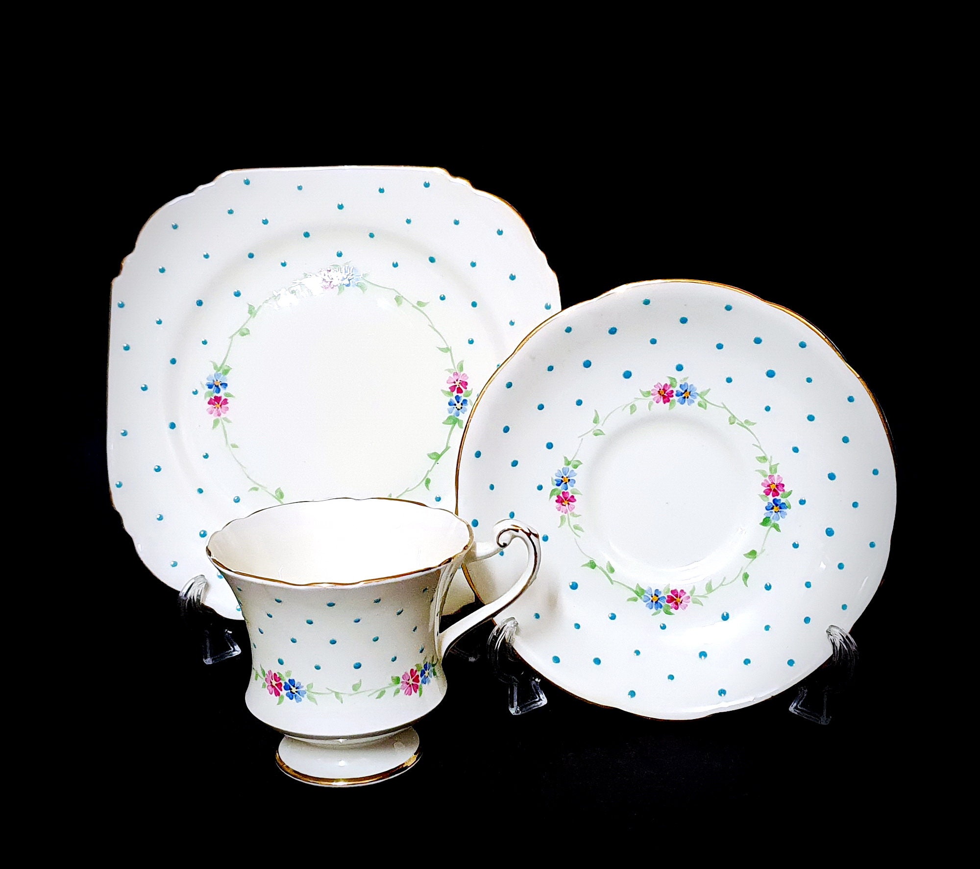 1933 1939 Rare Paragon Tea Set Antique English Porcelain | Etsy