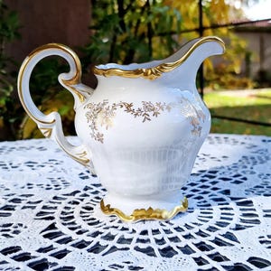 1950s Weimar Creamer - Katharina Pattern - Vintage German Porcelain ...