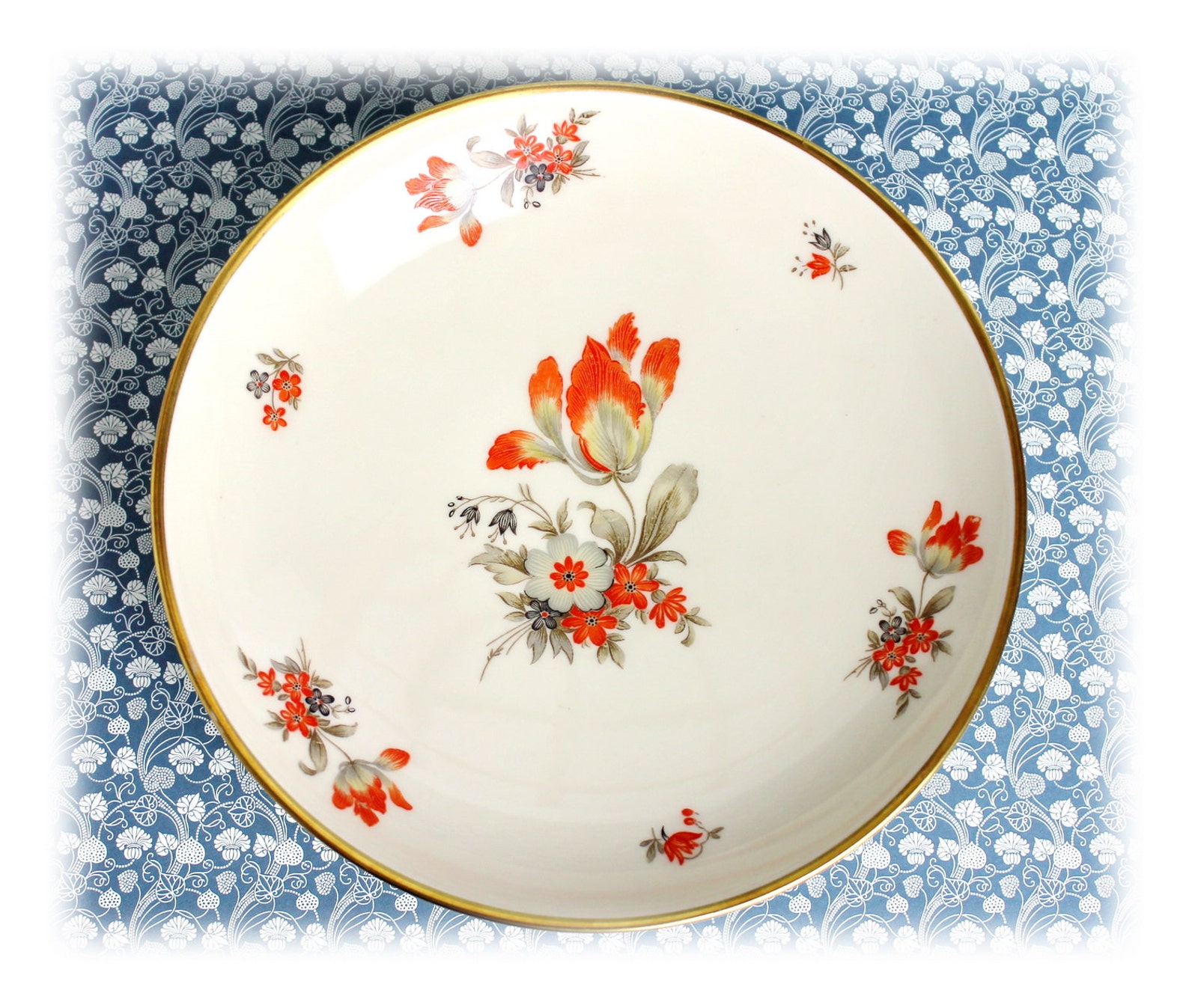 Vintage Cake Plate Set Thomas Ivory Cake Serving Set Bavarian - Etsy