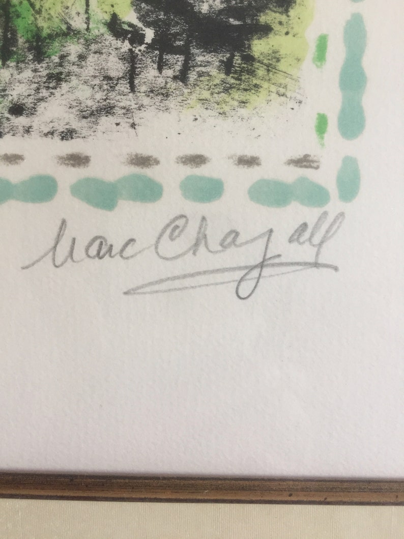 Chagall, Marc: les Trios Nus, Artist Proof, Lithograph - Etsy
