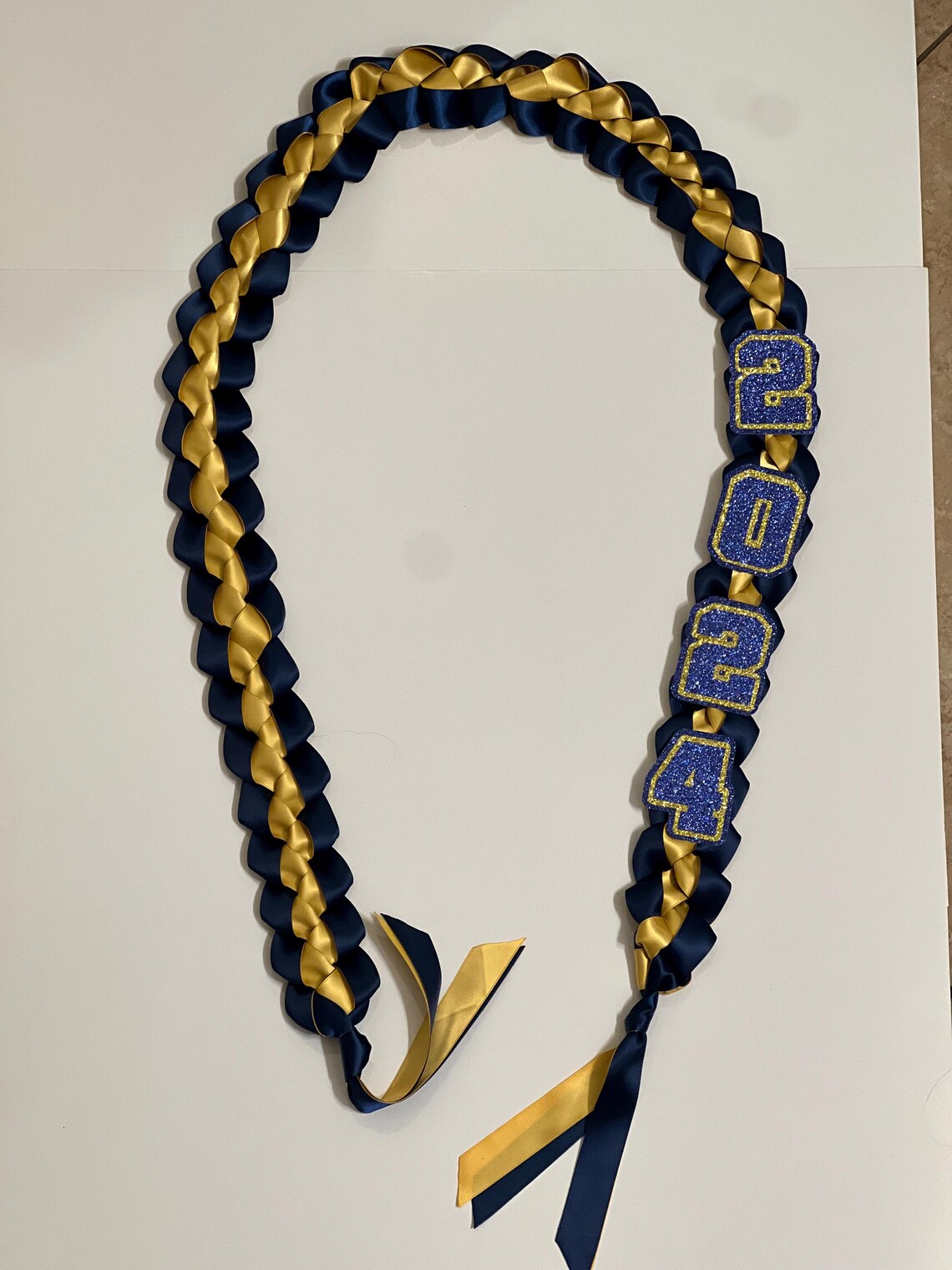 Graduation Lei, Ribbon Lei, Custom Lei, Letter Lei, Boy, Girl, Gift ...