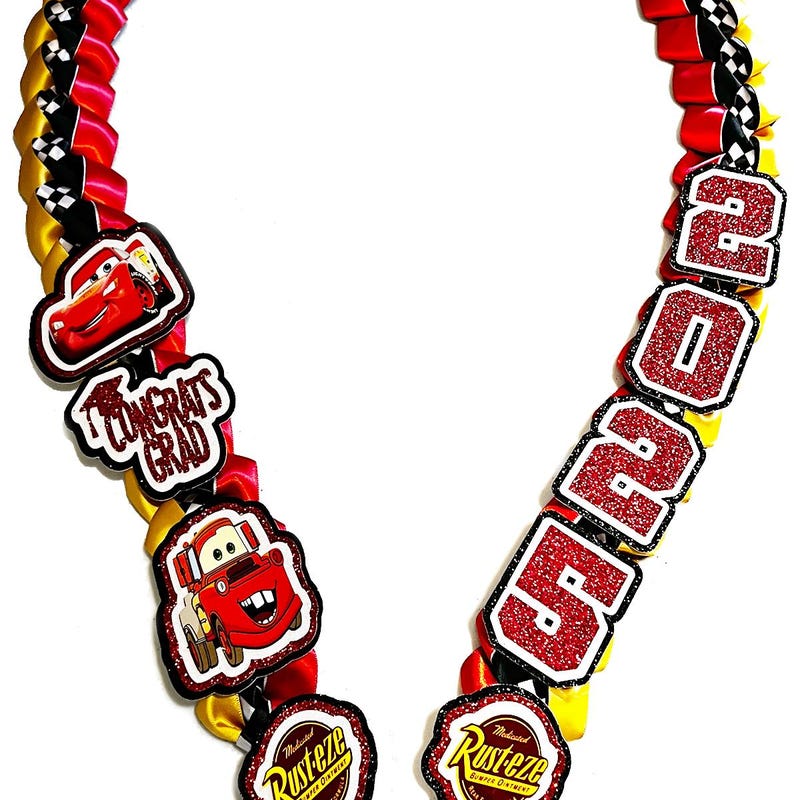Graduation Lightning Mcqueen - Etsy