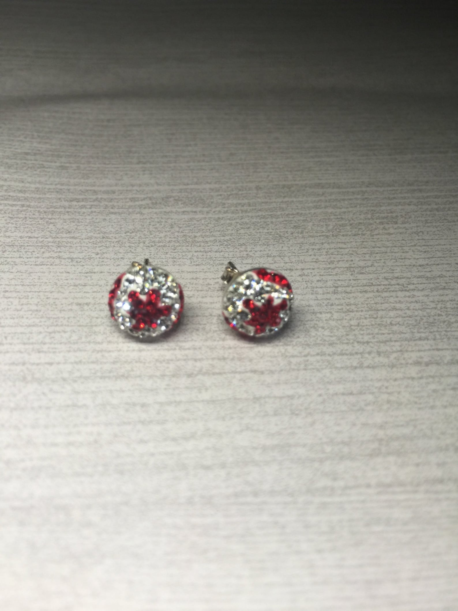 Canadian Flag // Stud Earrings // Canada // Maple Leaf // Patriotic ...