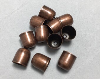 Leather End Caps | Etsy
