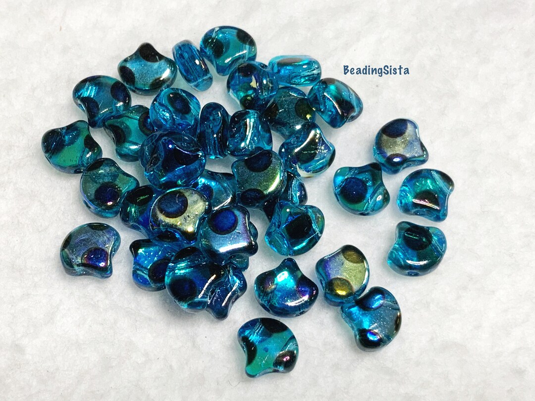 Ginko Duo - Aqua AB Full Azuro Dot - 7.5mm - 8 Gram - Tube - GNK8703000-29123-TB - Etsy